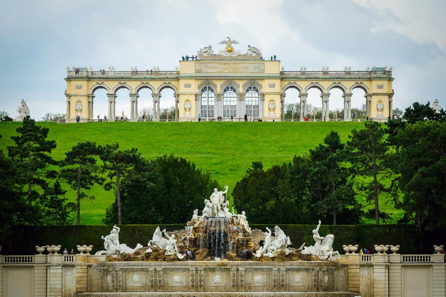 Schönbrunn Palace front view