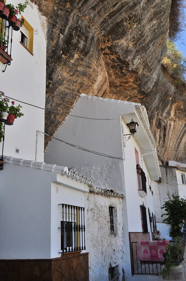 Setenil de las Bodegas street cave houses