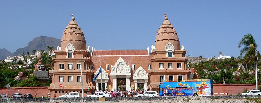 Main entrance of Siam Park Tenerife