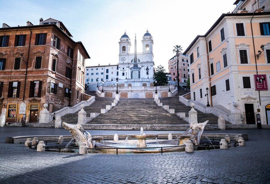 Spanish Steps historic