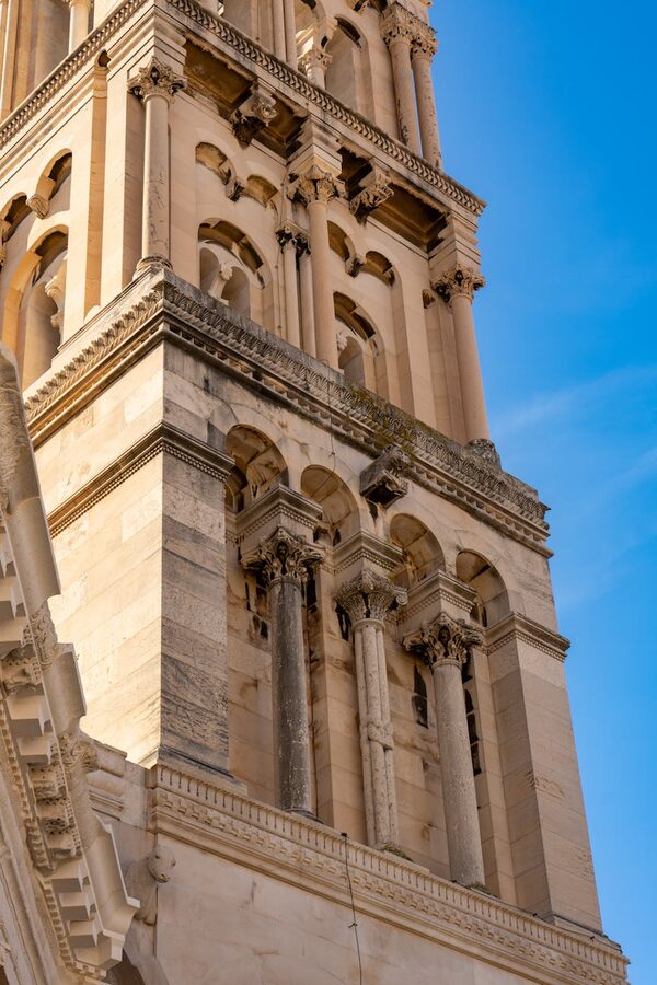 Bell tower of Cathedral of Saint Domnius Split