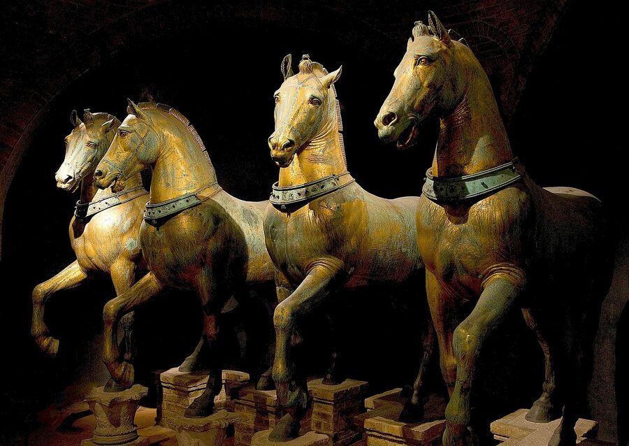 Bronze Horses of St Mark's Basilica, Venice