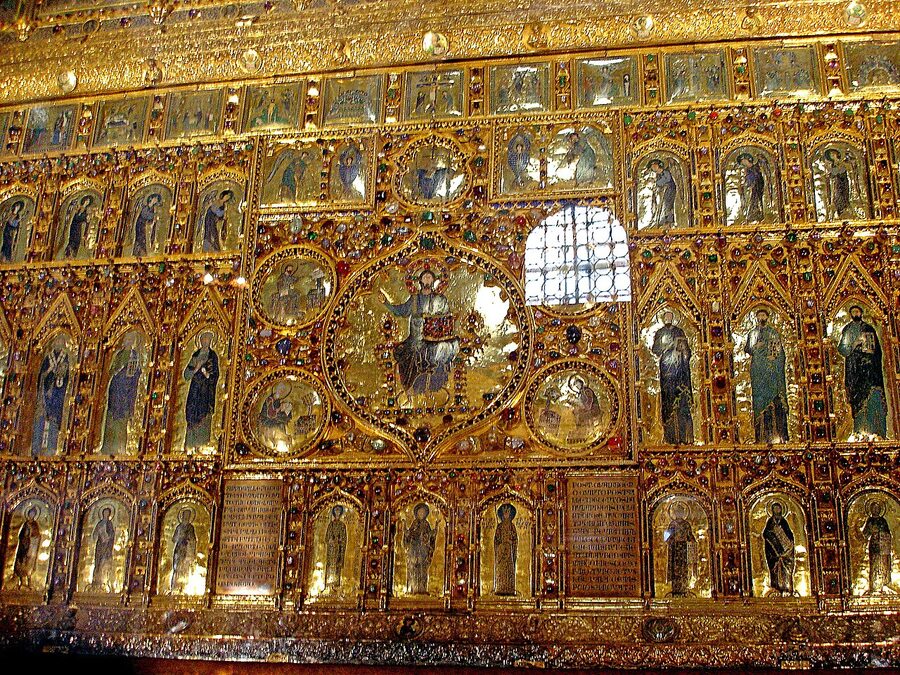 Pala d'Oro altarpiece at St Mark's Basilica, Venice