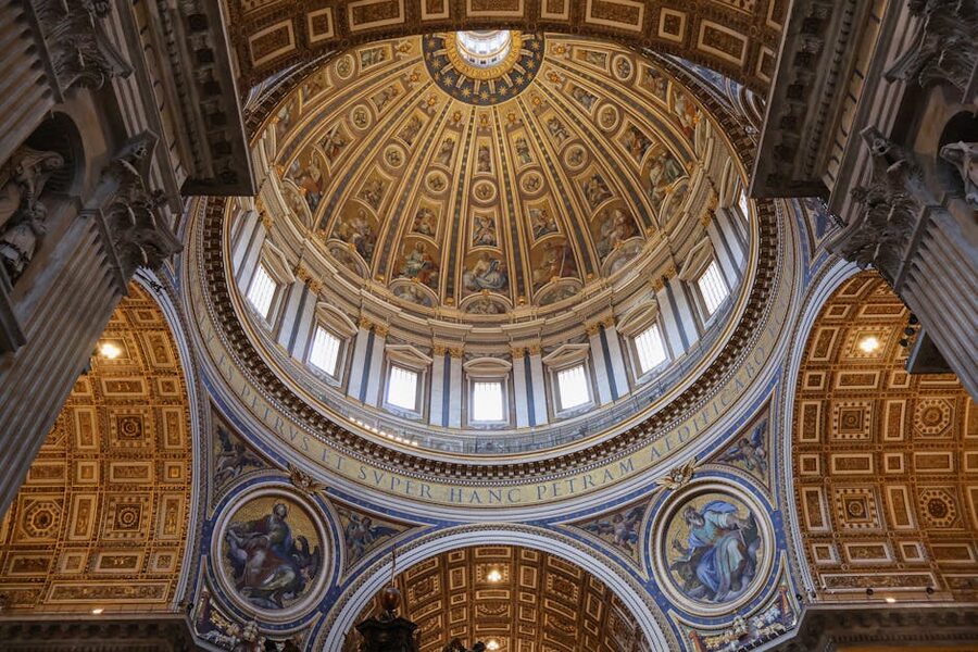 St Peters Basilica dome art and architecture
