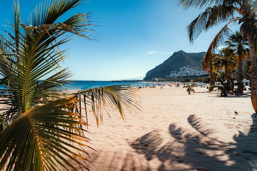 Playa de Las Teresitas beach in Tenerife