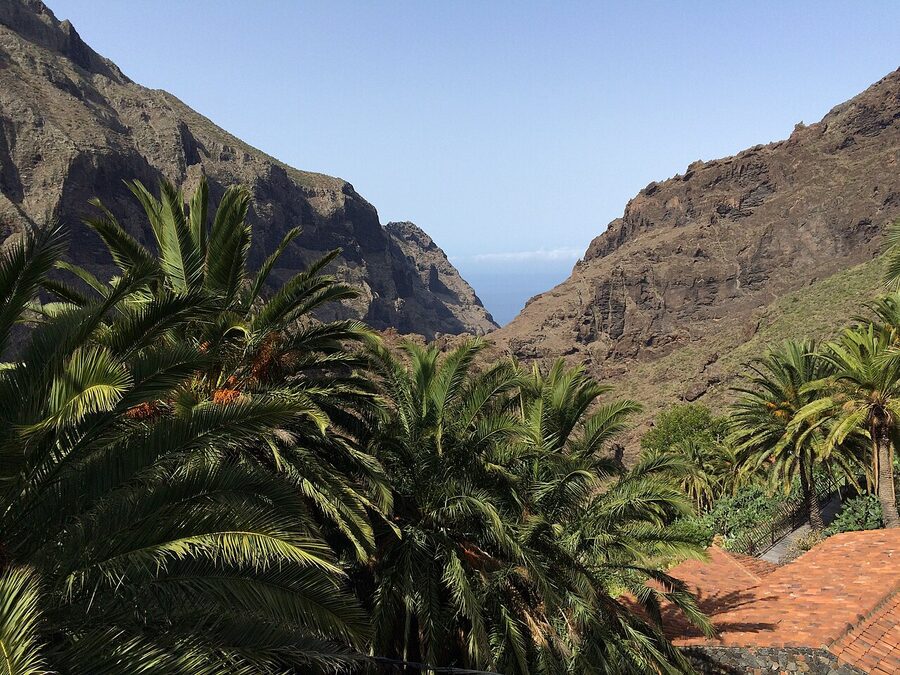Masca valley mountain village Tenerife