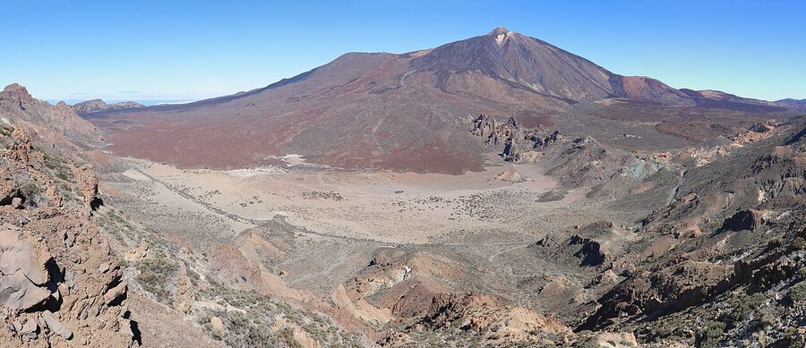 Teide Las Cañadas caldera plain