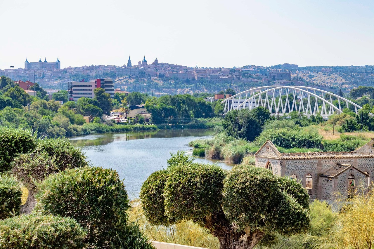 Toledo Tajo river valley