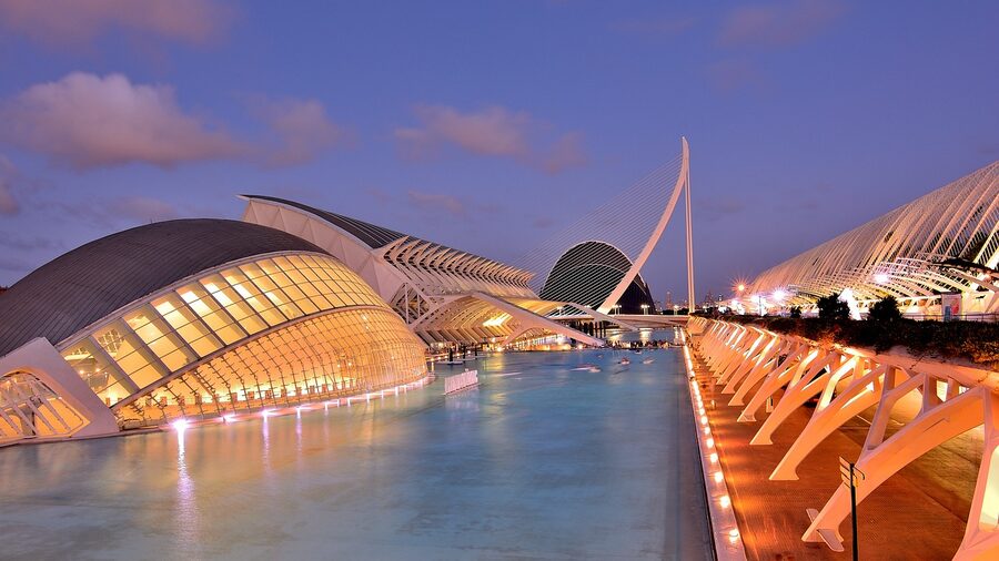 Valencia city architecture art culture
