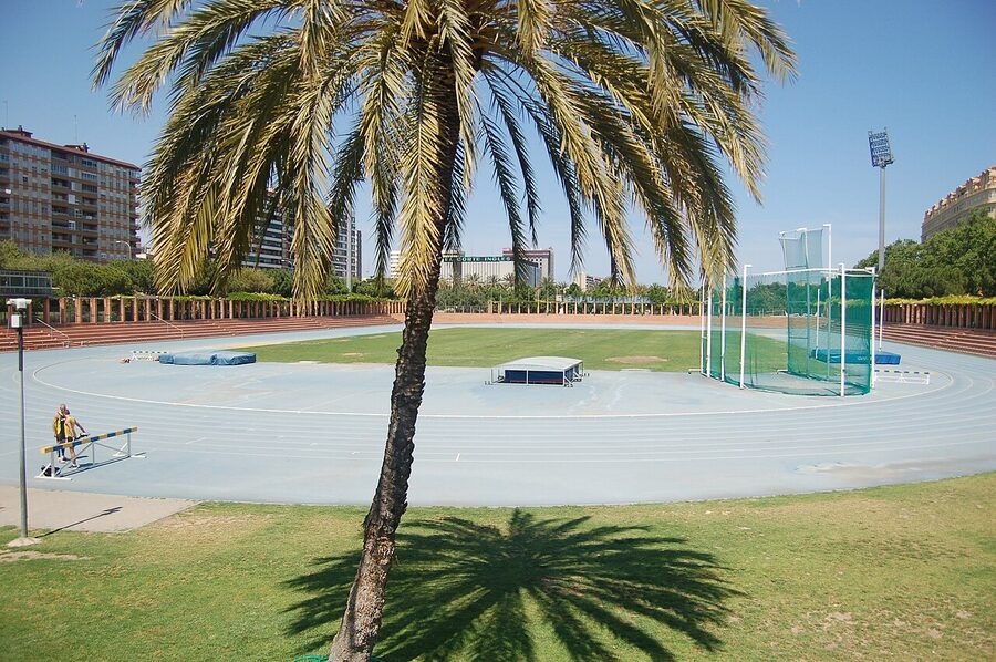 Valencia Turia Gardens linear park