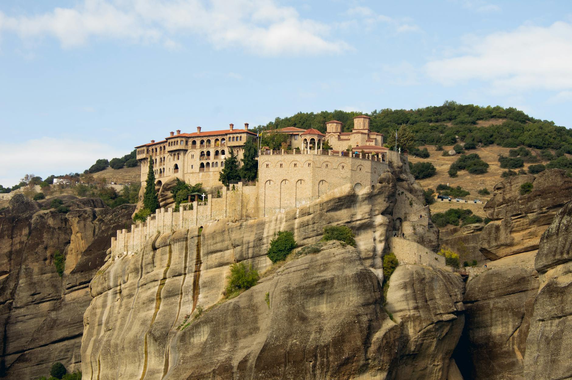 Varlaam monastery on a Meteora rock