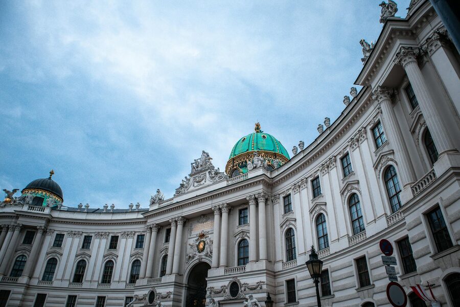 Vienna Hofburg courtyard