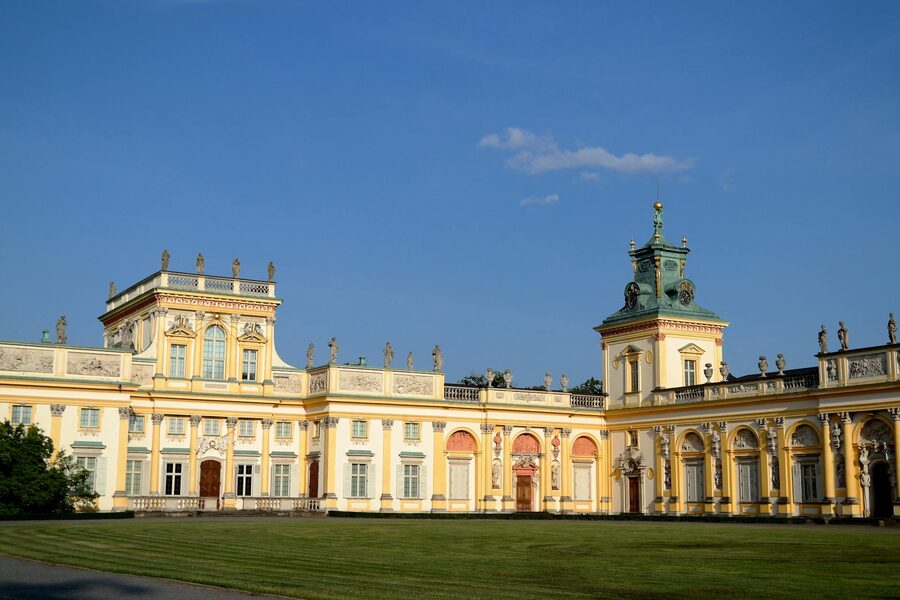 Wilanow Palace in Warsaw