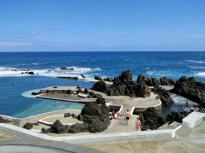 Porto Moniz volcanic pools Madeira