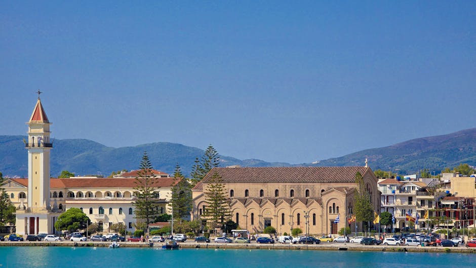 Clear water and rocks along a Zakynthos swim stop